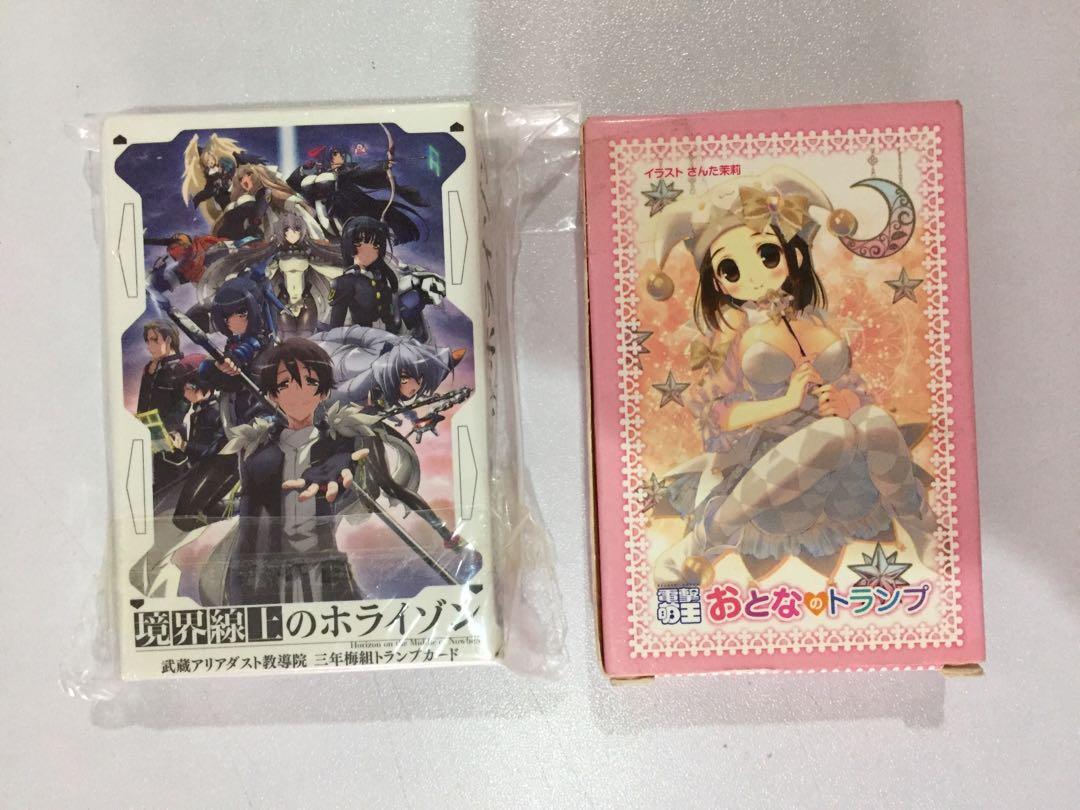 Anime Manga Art Game Trump Card Deck Bundle, Hobbies & Toys ...