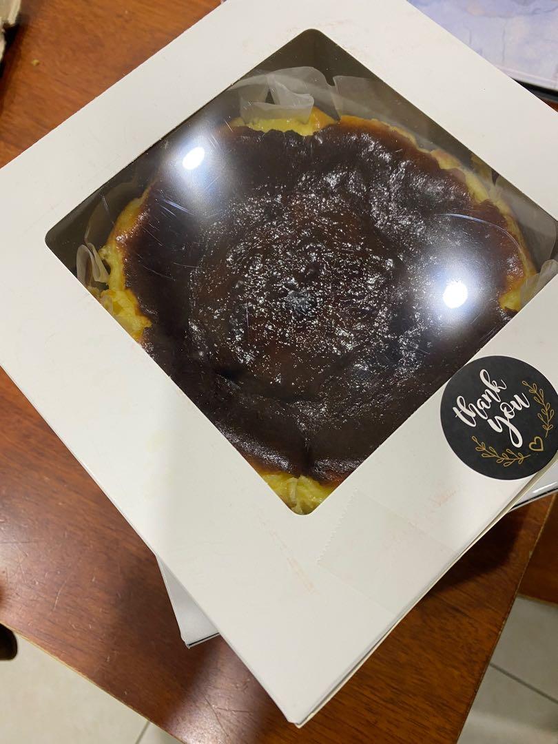 Basque burnt cheese cake, Food & Drinks, Homemade Bakes on Carousell