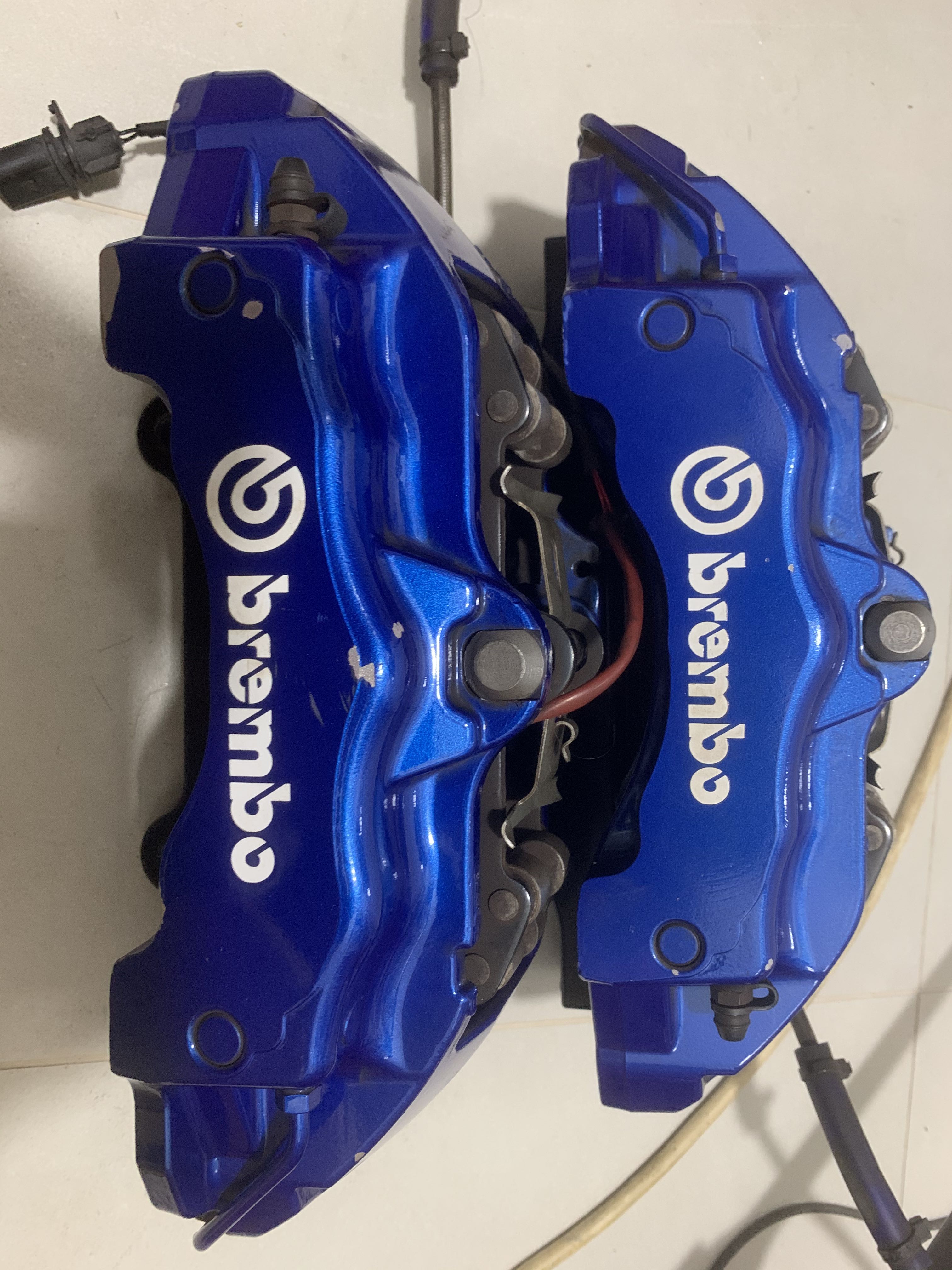 Original Brembo 6 pots for Audi A6 C7, Car Accessories, Accessories on ...