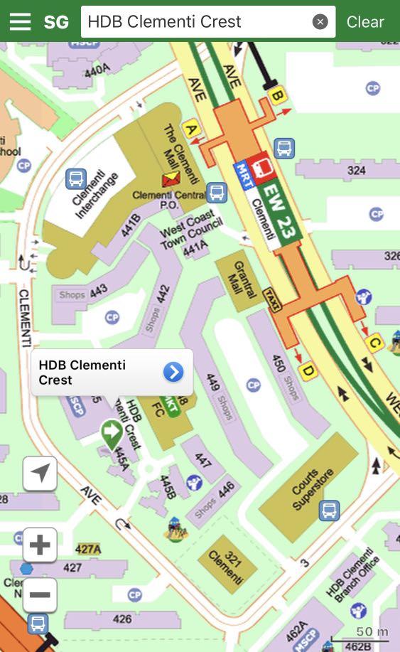 Clementi Crest BTO, Beside 321 Mall (Clementi Avenue 3), 2x Common Room ...