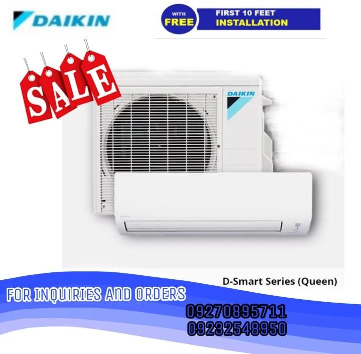 DAIKIN D SMART QUEEN Series Inverter with FREE INSTALLATION, TV & Home ...