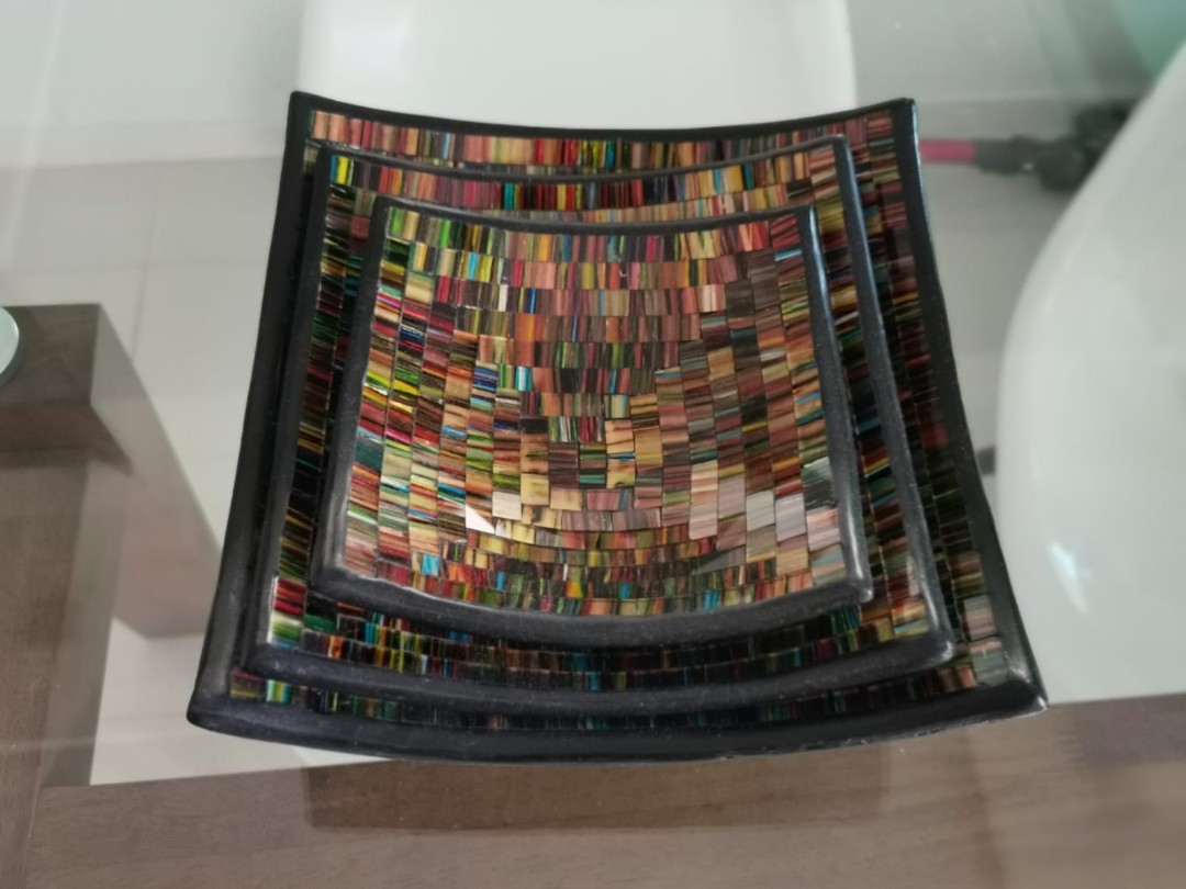 Decorative bowls from Bali - set of 3, Furniture & Home Living ...