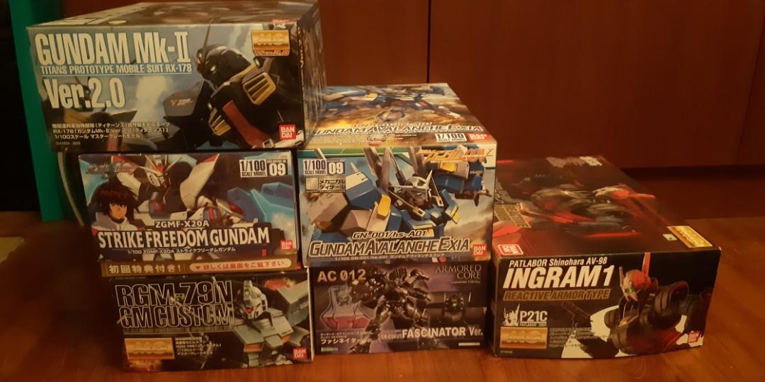 Empty Gundam Boxes, Hobbies & Toys, Toys & Games on Carousell