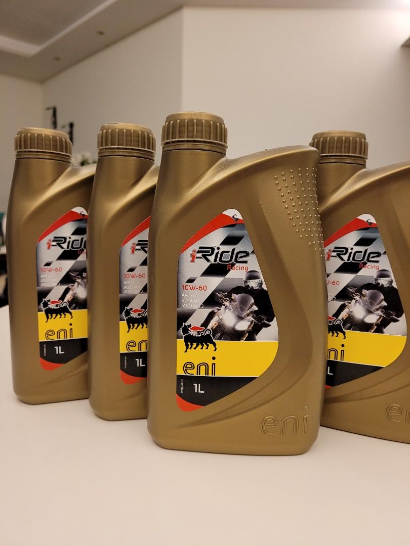 Eni Racing 10w 60 Engine Oil, Motorcycles, Motorcycle Accessories on ...