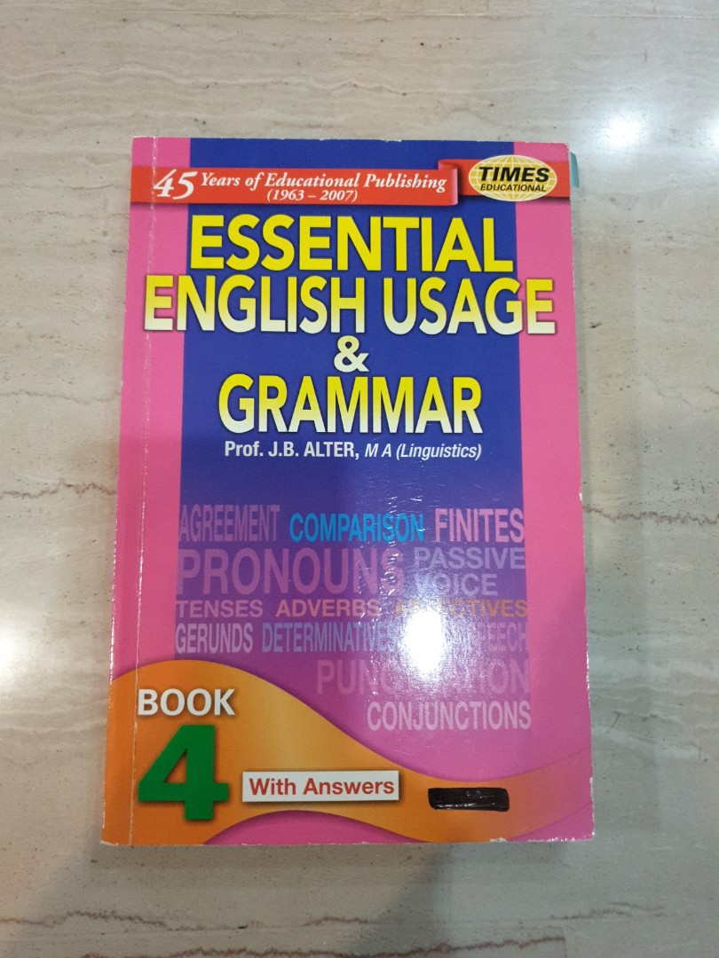 Essential English Usage & Grammar Book 4 with Answers, Hobbies & Toys ... Essential English Usage & Grammar Book 4 with Answers, Hobbies & Toys ...
