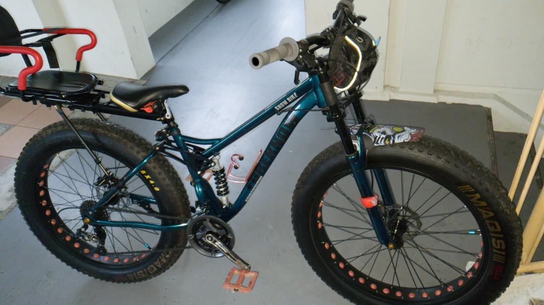 Fat bike dual suspension, Bicycles & PMDs, Bicycles, Mountain Bikes on ...
