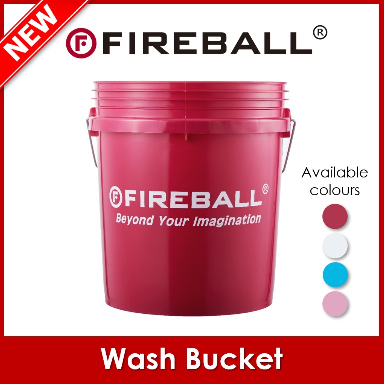 FIREBALL WASH BUCKET - 15L, Car Accessories, Accessories on Carousell