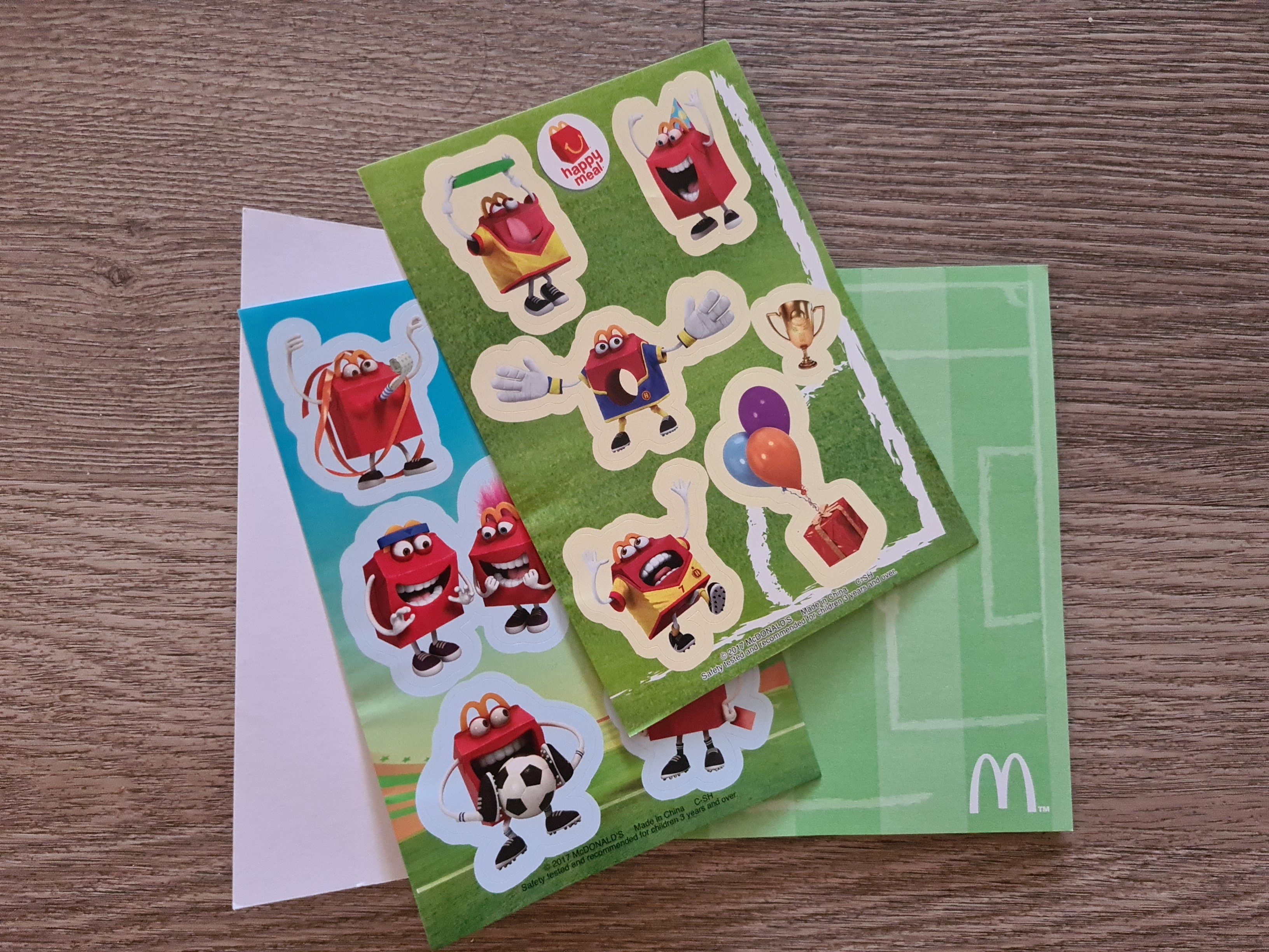 Free Small McDonald's Notebook with Stickers, Hobbies & Toys ...