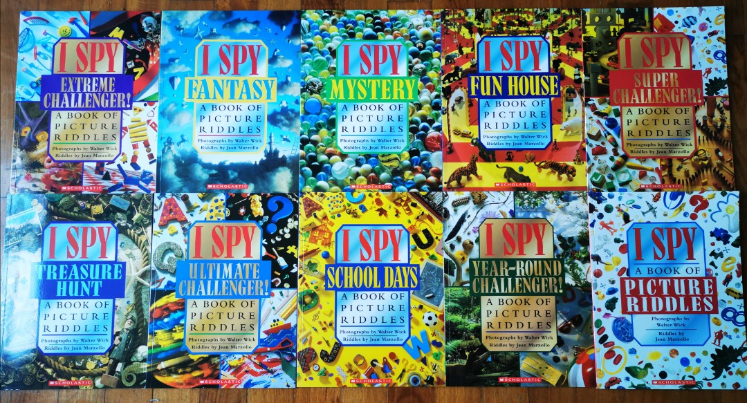 I spy set of 10 books, Hobbies & Toys, Books & Magazines, Children's ...