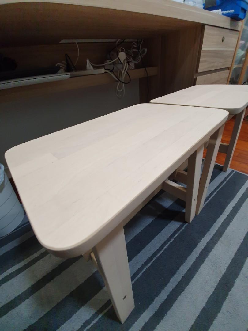 IKEA Norraker Table Set, Furniture & Home Living, Furniture, Tables ...