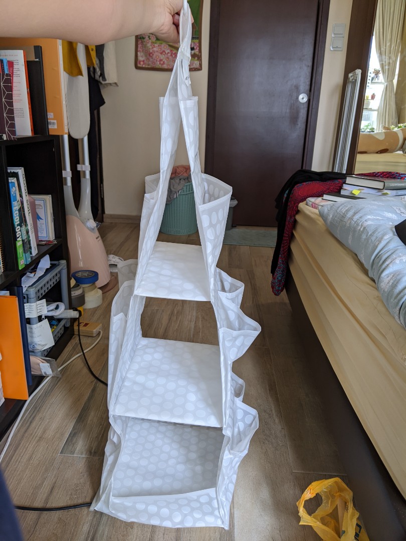 IKEA Pluring Hanging Pyramid Clothes Organizer, Furniture & Home Living ...