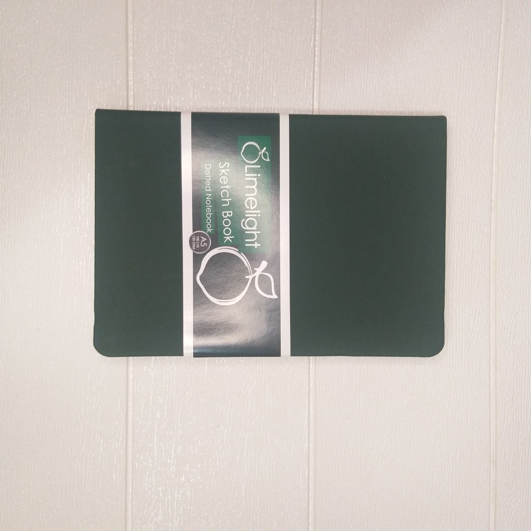 LIMELIGHT A5 DOTTED NOTEBOOK, Hobbies & Toys, Stationary & Craft, Craft ...