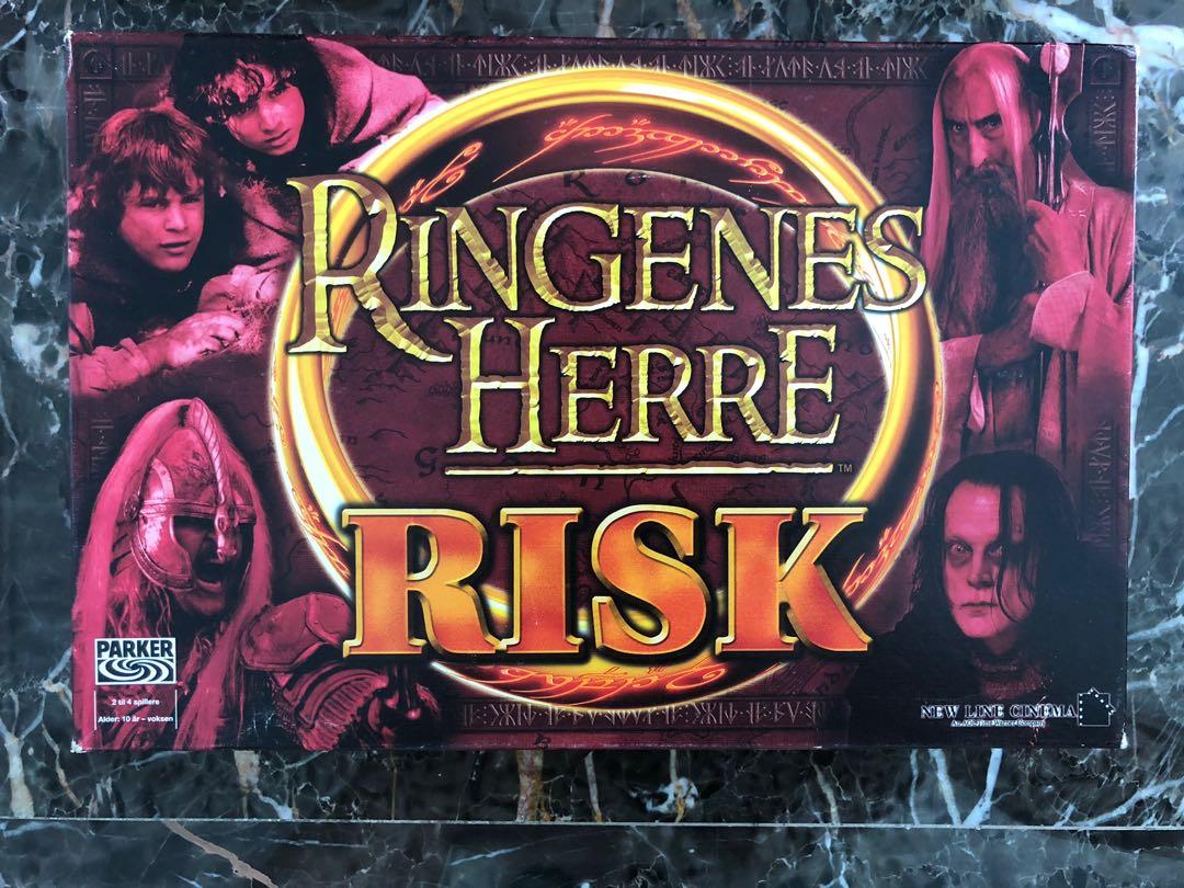 Lord of the Rings Risk with Expansion. Siege of Minas Tirith. Norwegian ...