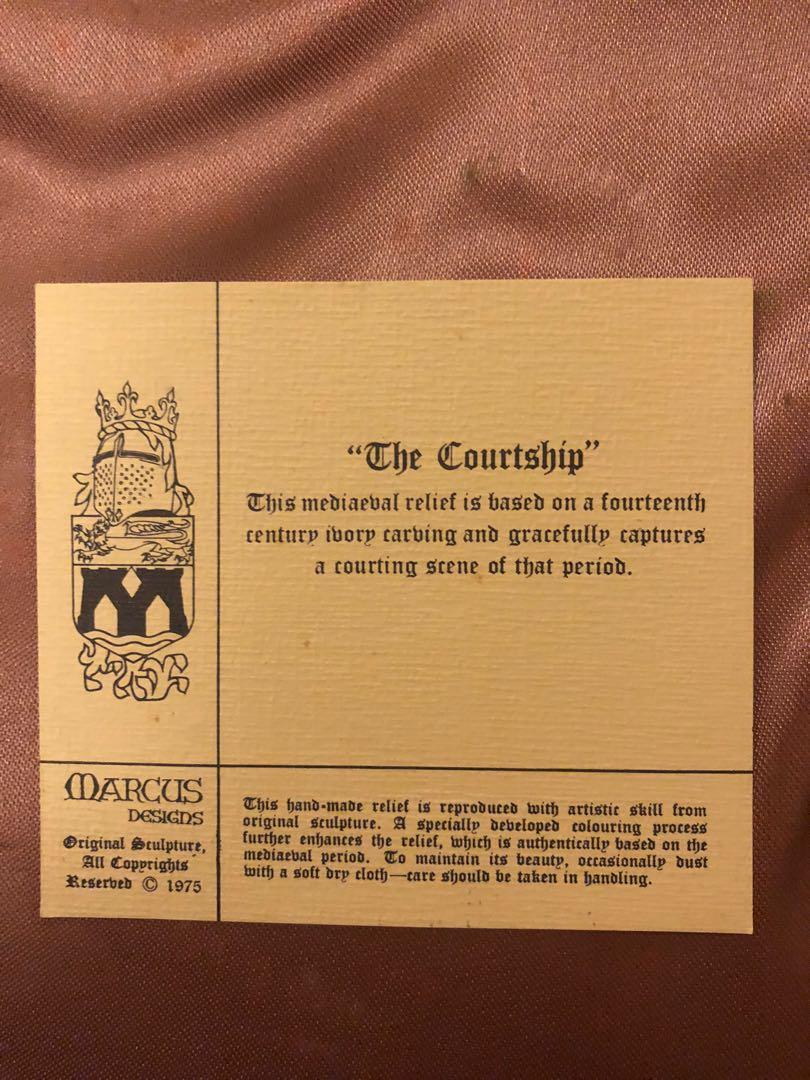 Marcus Designs Medieval Plaque, Hobbies & Toys, Memorabilia ...