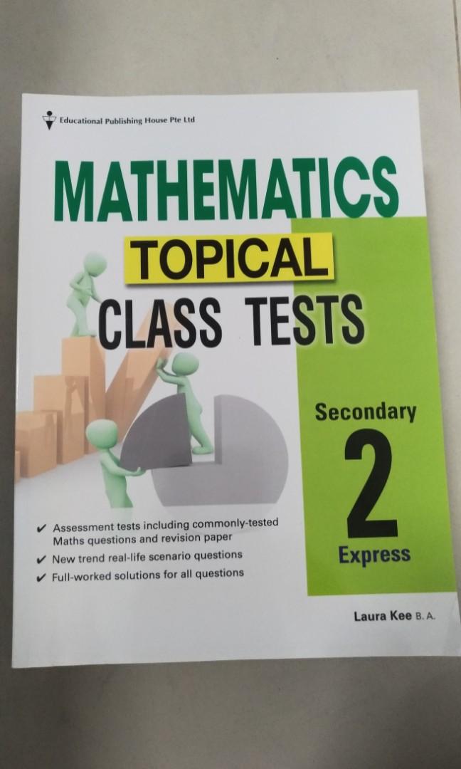 Mathematics Topical Class Test Secondary 2 (Math Assessment Book ...