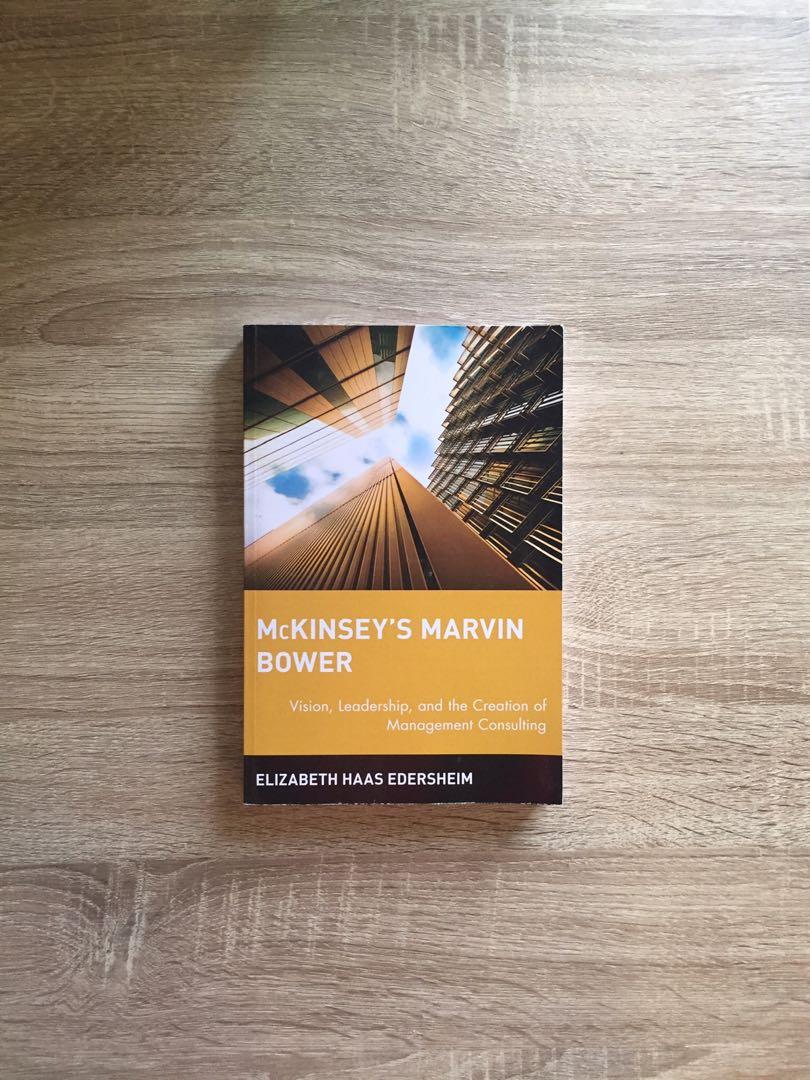 McKinsey Marvin Bower Book, Hobbies & Toys, Books & Magazines, Fiction ...