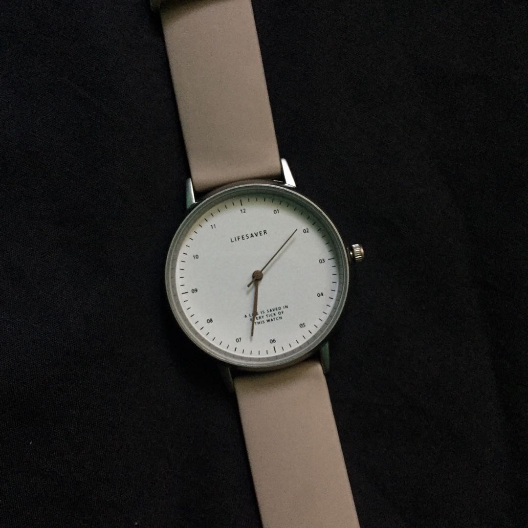 Minimalist Beige Watch, Women's Fashion, Watches & Accessories, Watches ...