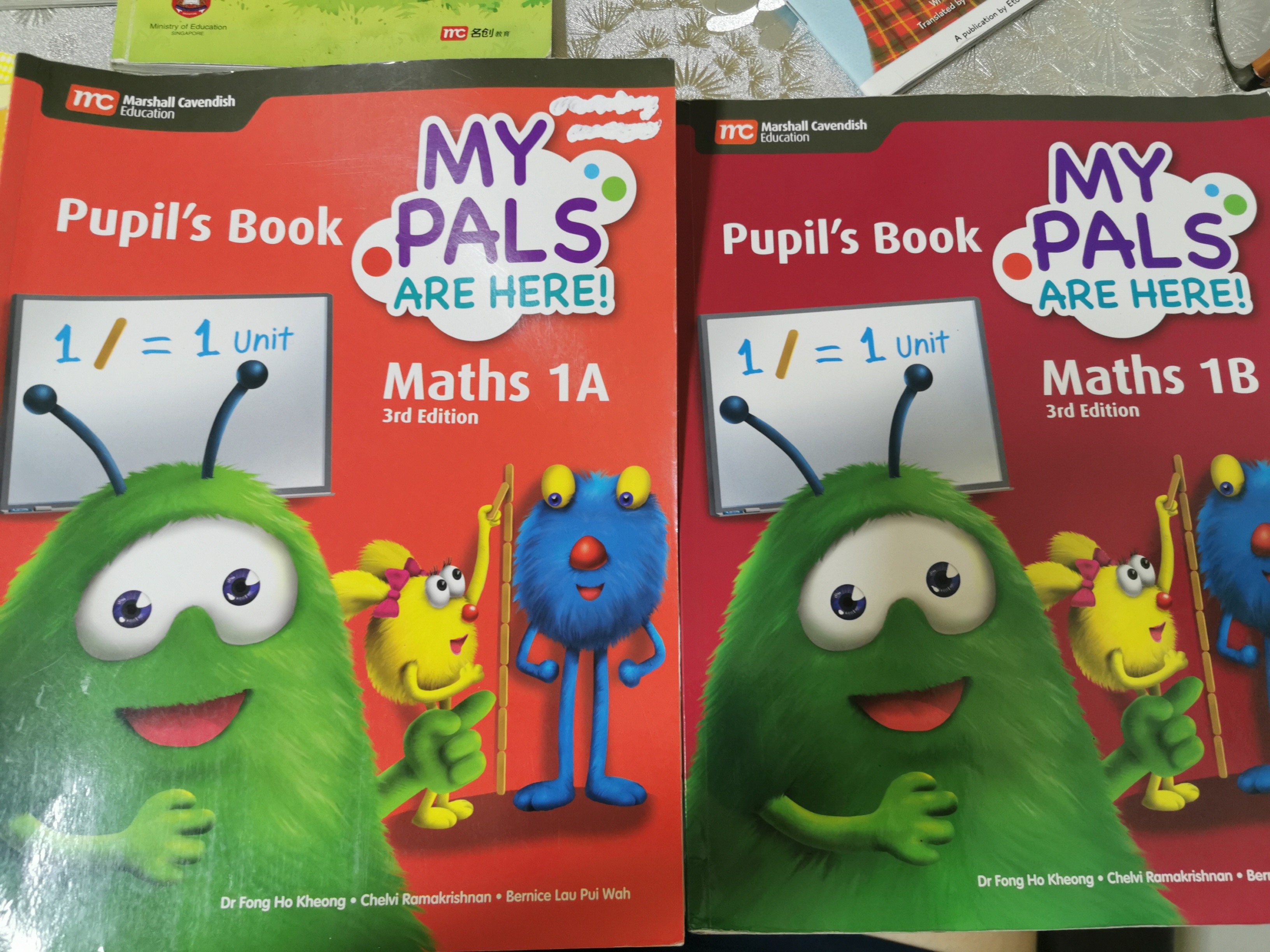 FREE MY PALS ARE HERE! MATH TEXT BOOK 1A/1B, Hobbies & Toys, Books ...