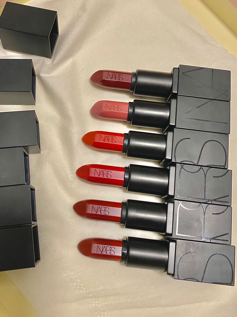 Nars lipstick mini set of 6, Beauty & Personal Care, Face, Makeup on ...