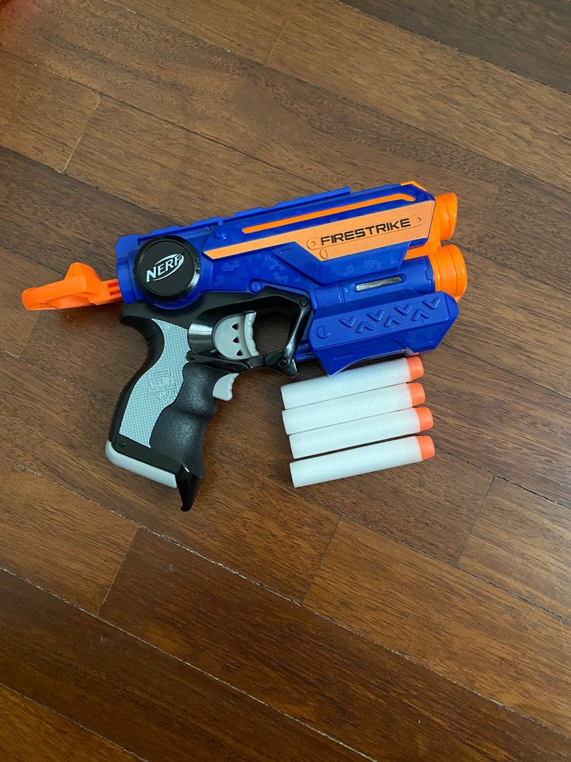Nerf firestrike gun, Hobbies & Toys, Toys & Games on Carousell