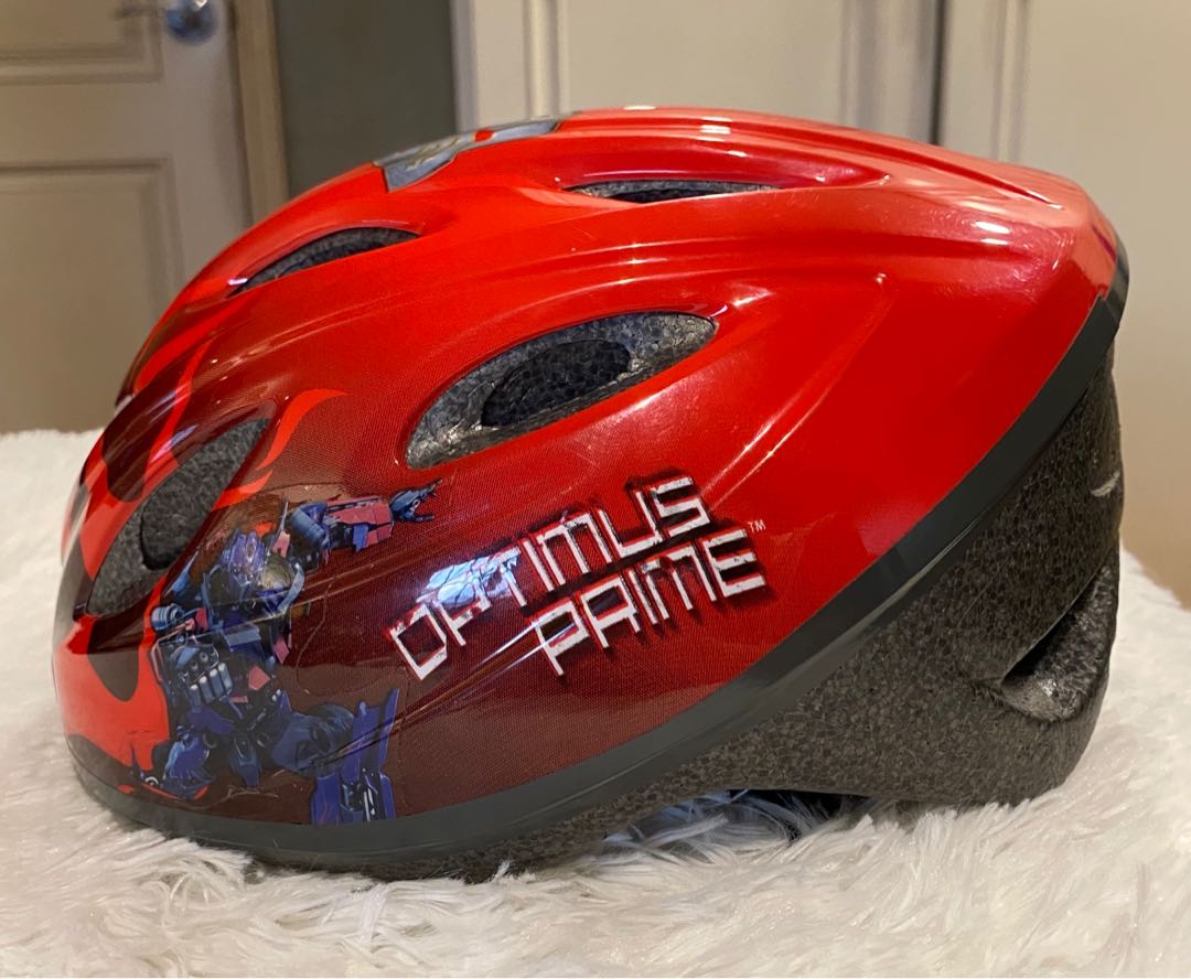 Optimus Prime helmet, Sports Equipment, Other Sports Equipment and ...