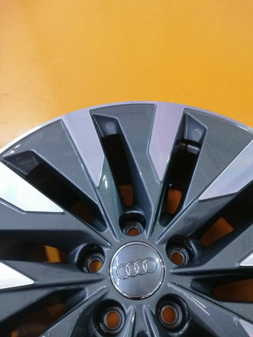 18 inch Audi A6 rims. Original., Car Accessories, Tyres & Rims on Carousell