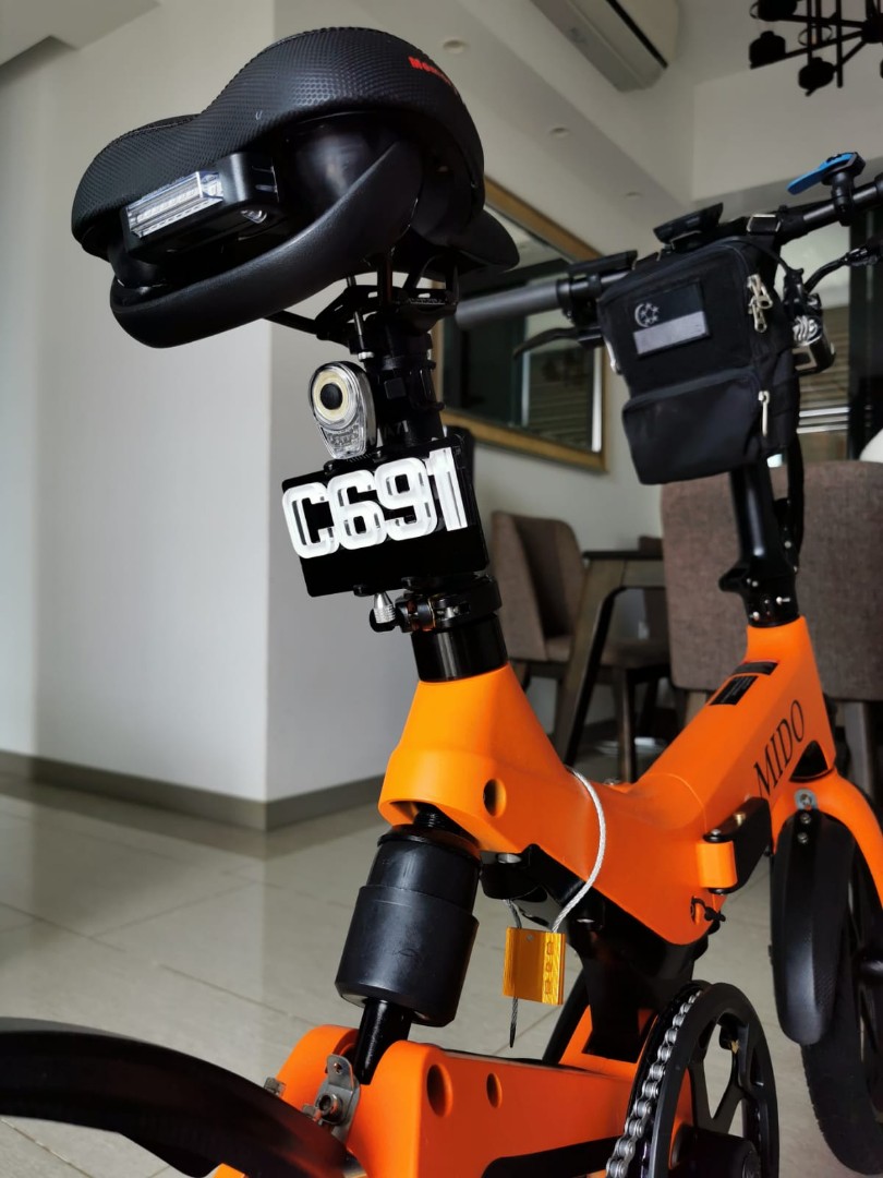 (Ready Stock)PAB/EBIKE license number plate, Sports Equipment, PMDs, E ...