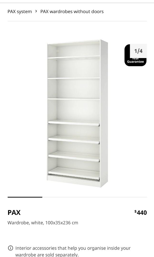 Pax wardrobe shoe storage cabinet, Furniture, Shelves & Drawers on ...