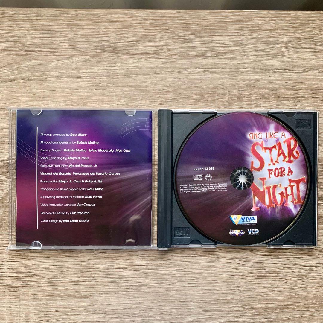 Sing Like a Star for a Night VCD Karaoke, Hobbies & Toys, Music & Media ...