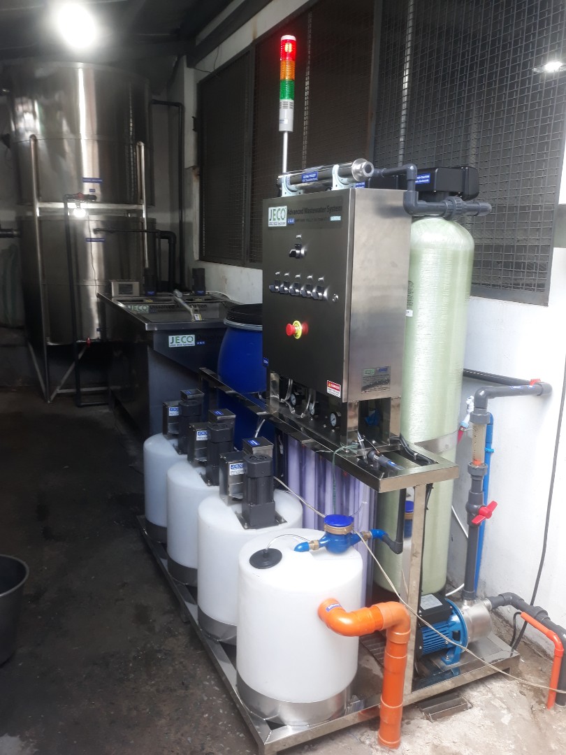 Stp wastewater treatment system. JECO DAF dissolved air flotation ...