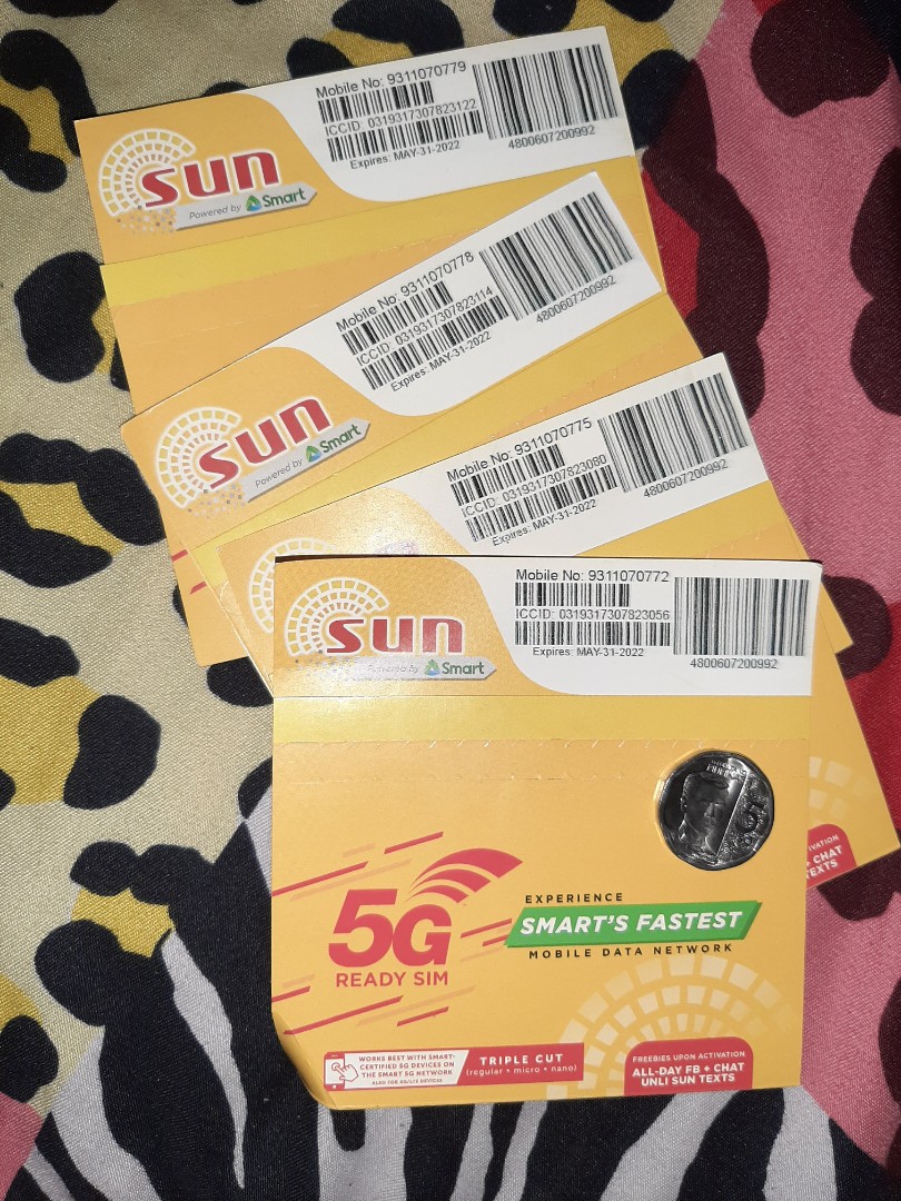SUN SIM, Mobile Phones & Gadgets, Wearables & Smart Watches on Carousell