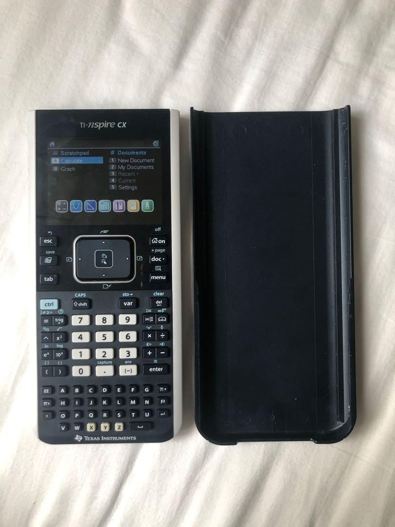 Ti inspire cx graphing calculator, Computers & Tech, Office & Business ...