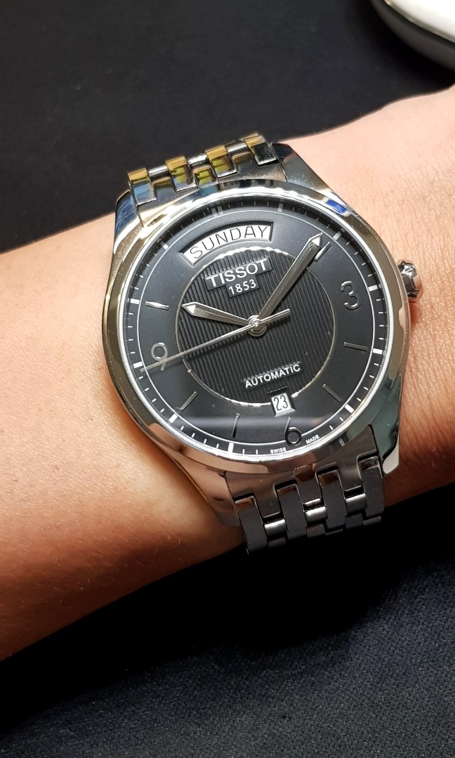 Tissot T-One Day Date automatic, Men's Fashion, Watches & Accessories ...