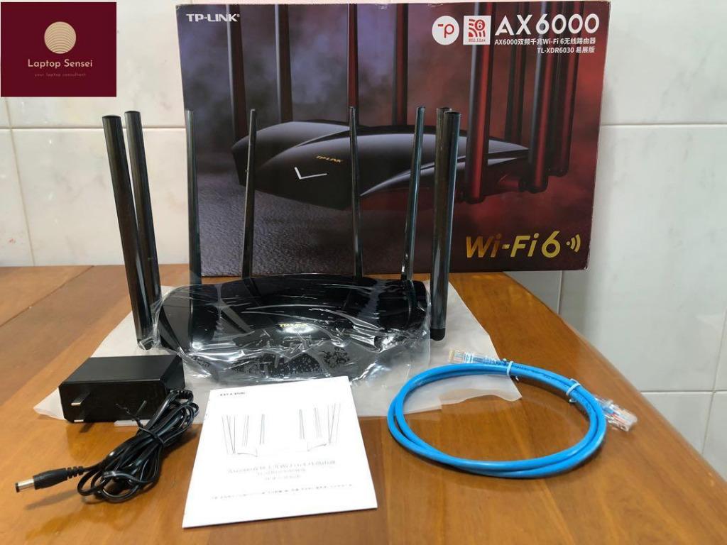TP-LINK Wi-Fi 6 Router MODEL AX6000 TL-XDR6030, Computers & Tech, Parts ...