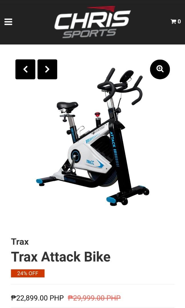 Trax Attack Bike (spinning bike), Sports Equipment, Bicycles & Parts ...