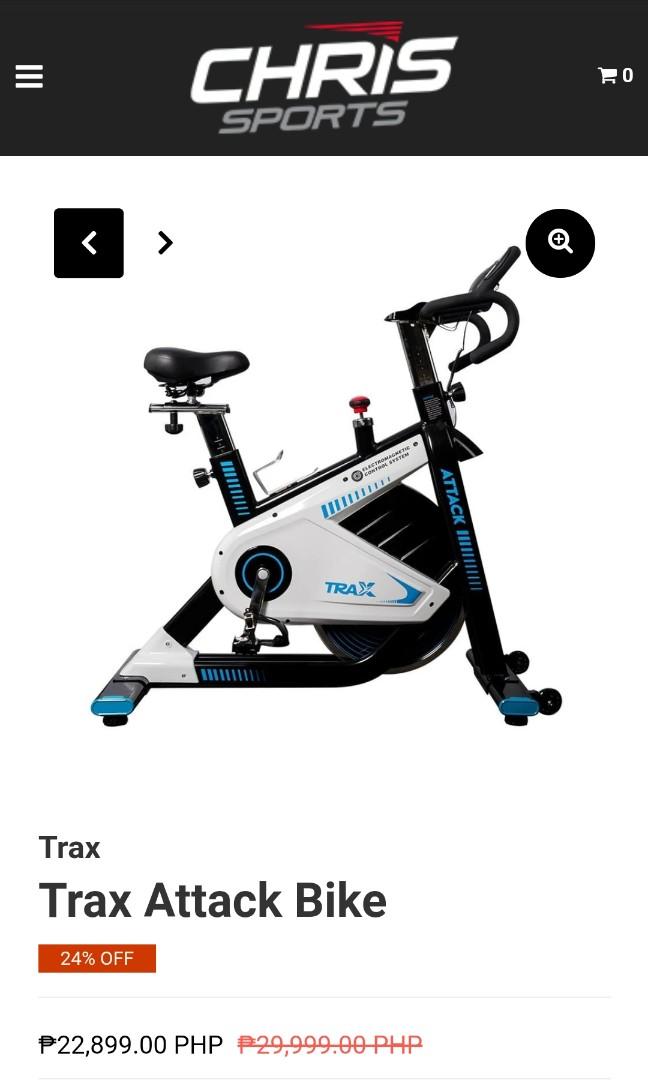 Trax Attack Bike (spinning bike), Sports Equipment, Bicycles & Parts ...