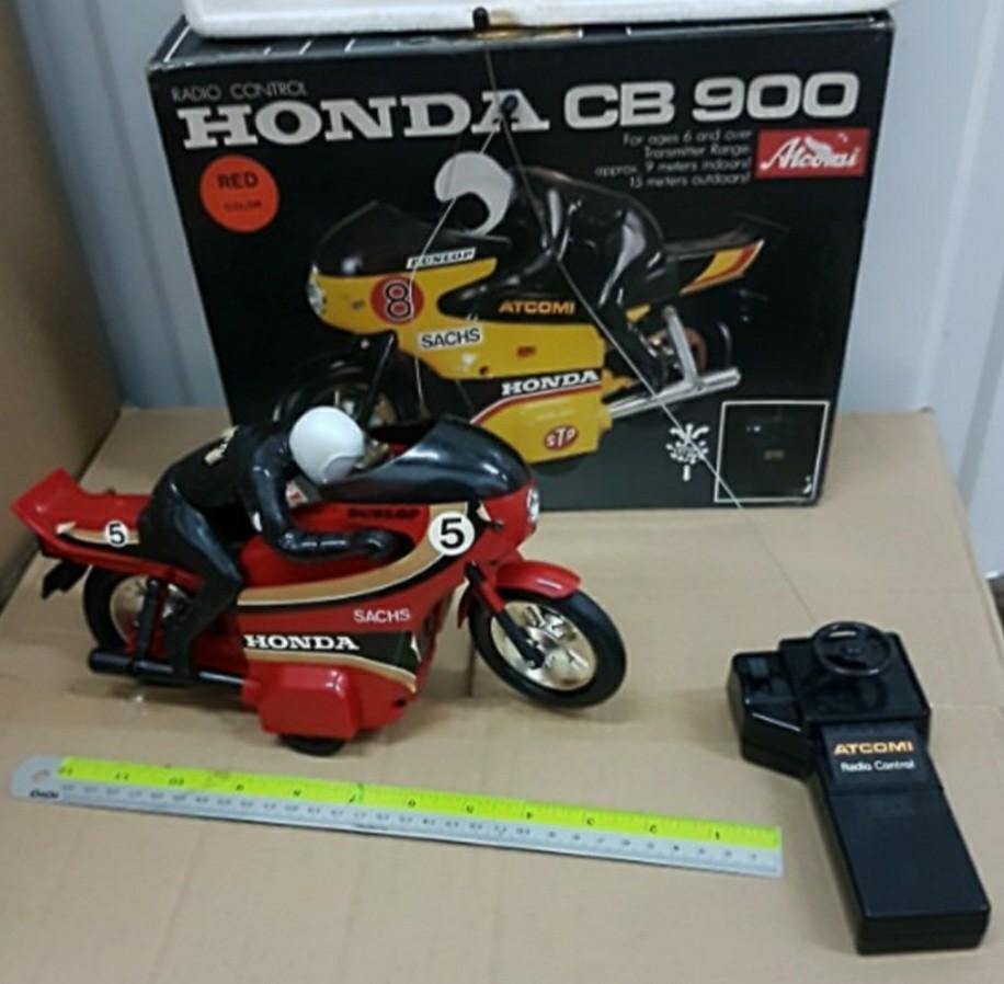 Vintage asahi remote control honda rc bike, Hobbies & Toys, Toys ...
