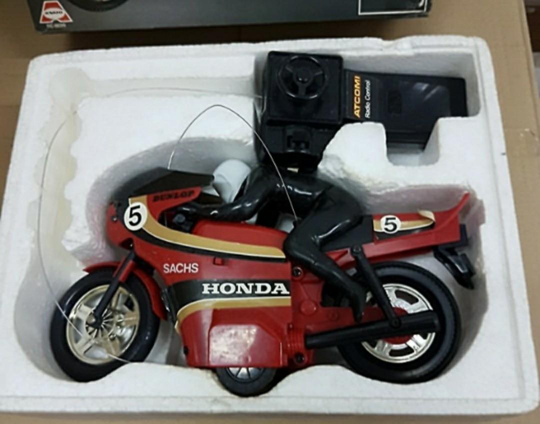 Vintage asahi remote control honda rc bike, Hobbies & Toys, Toys ...