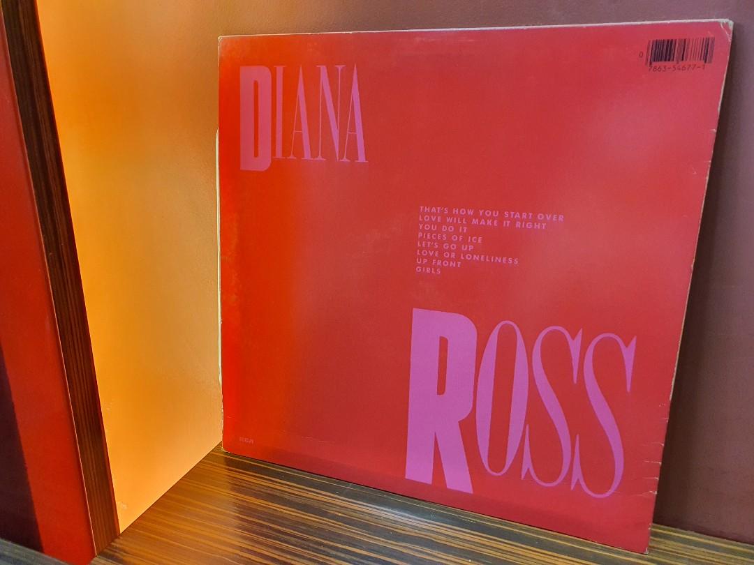 Vinyl: Diana Ross "Ross" ALBUM, 1983, RCA., Hobbies & Toys, Music ...