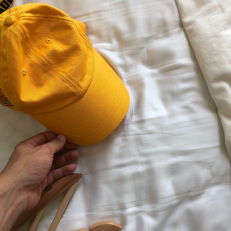 vmade yellow industrial cap, Men's Fashion, Watches & Accessories, Caps ...