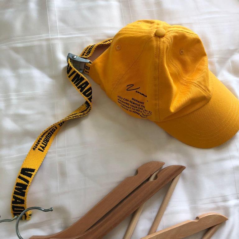vmade yellow industrial cap, Men's Fashion, Watches & Accessories, Caps ...