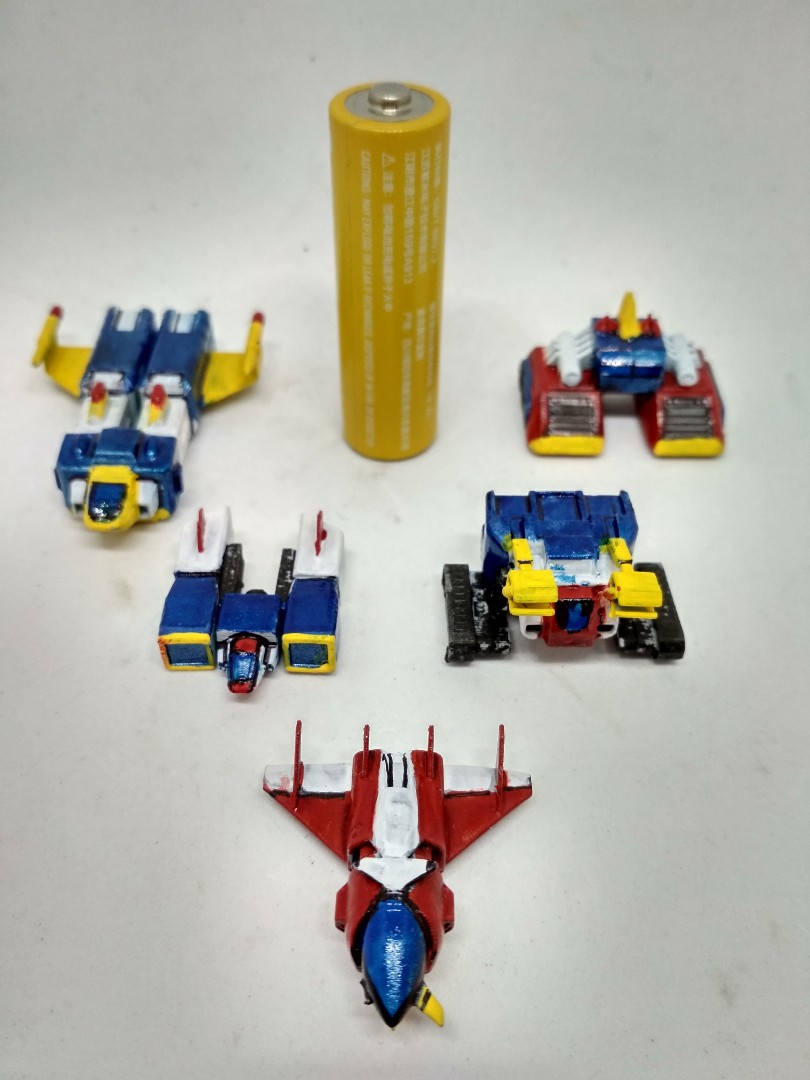 Voltes V 3D Print Volt Machines Figures, Hobbies & Toys, Toys & Games ...
