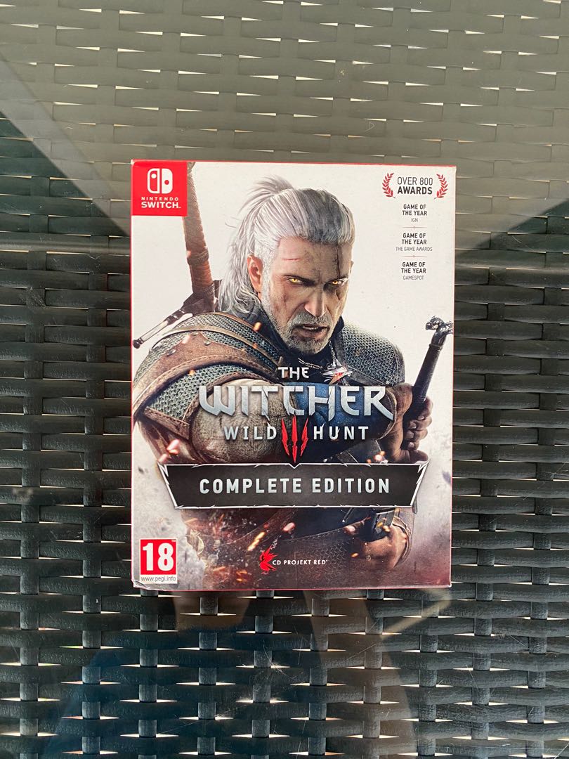 Witcher complete edition Nintendo Switch, Video Gaming, Video Games ...