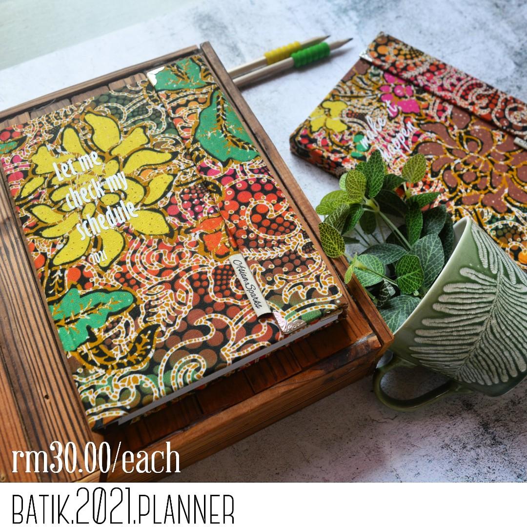 2021 batik planner, Hobbies & Toys, Books & Magazines, Children's Books ...