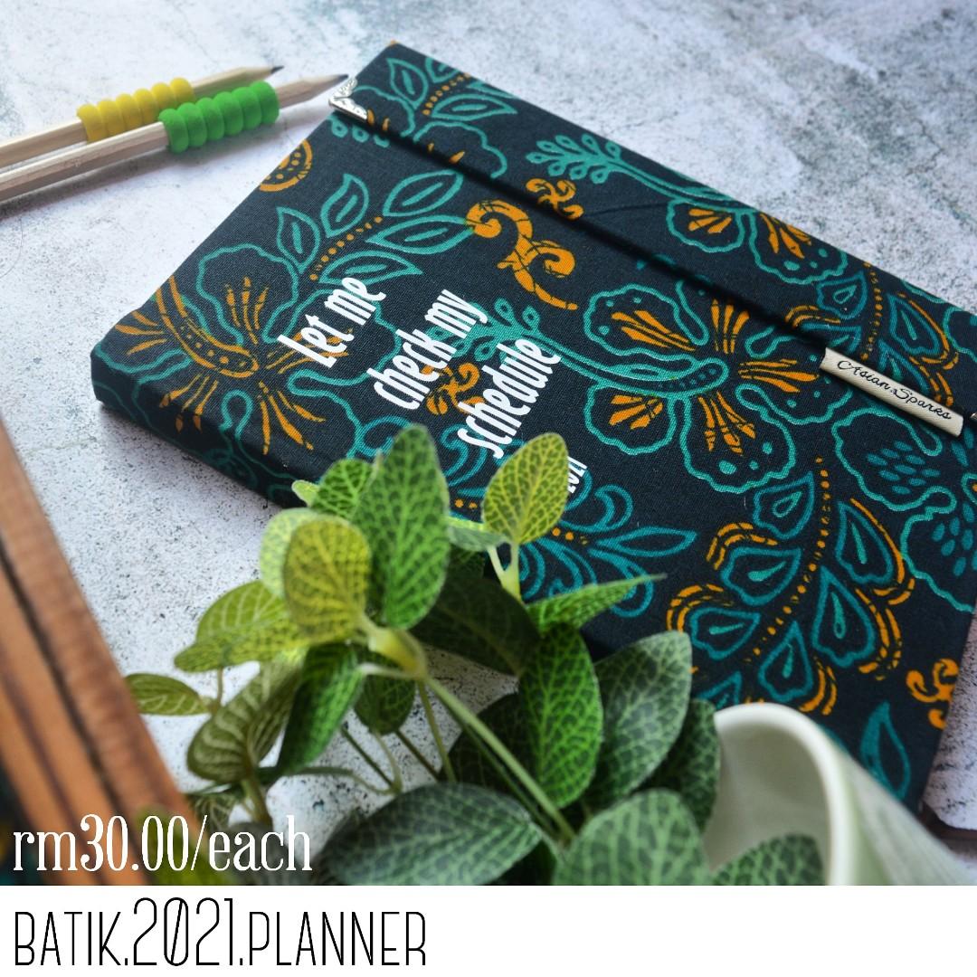 2021 batik planner, Hobbies & Toys, Books & Magazines, Children's Books ...