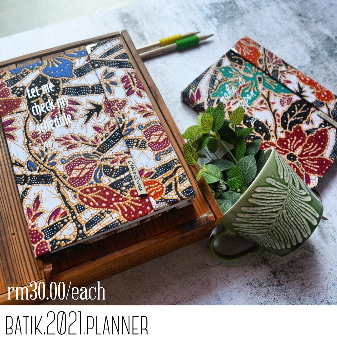 2021 batik planner, Hobbies & Toys, Books & Magazines, Children's Books ...