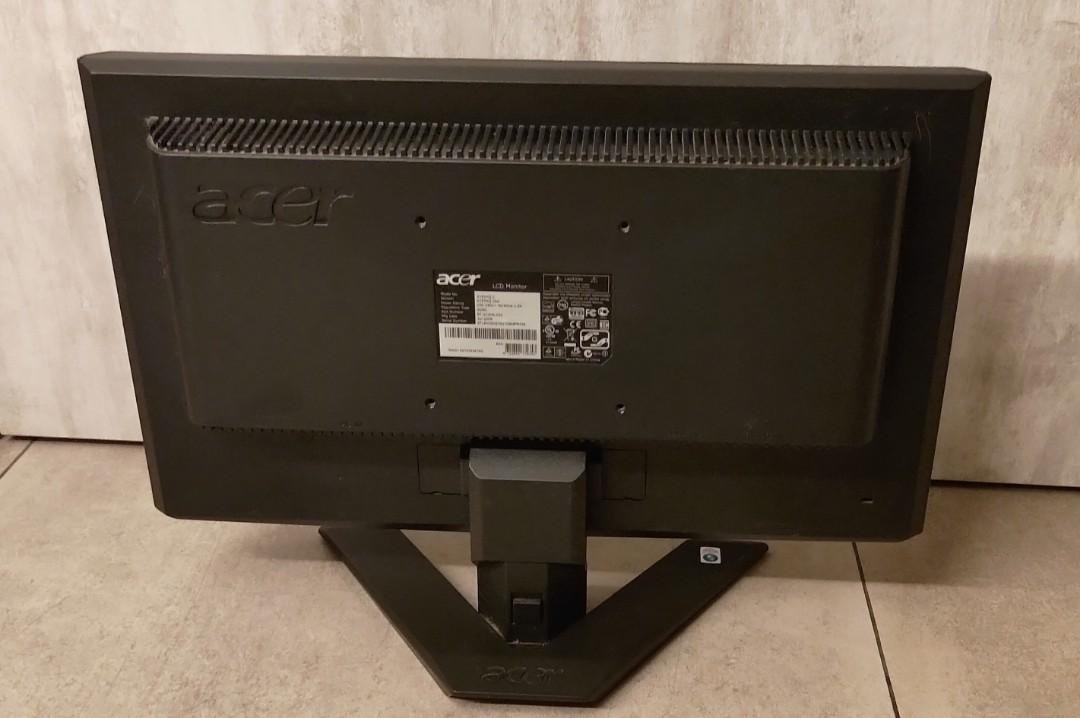 Acer X193HQ 19" inch LCD Monitor Screen, Computers & Tech, Parts ...