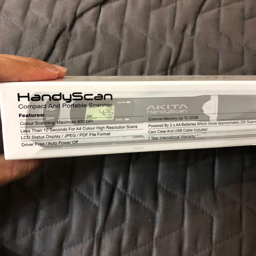 Akita Handy scan - Handheld scanner, Computers & Tech, Printers ...