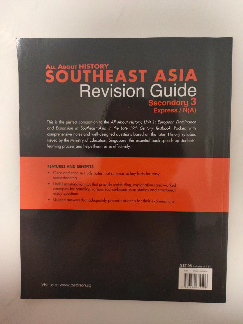 All About History Southeast Asia Revision Guide Secondary 3, Hobbies ...