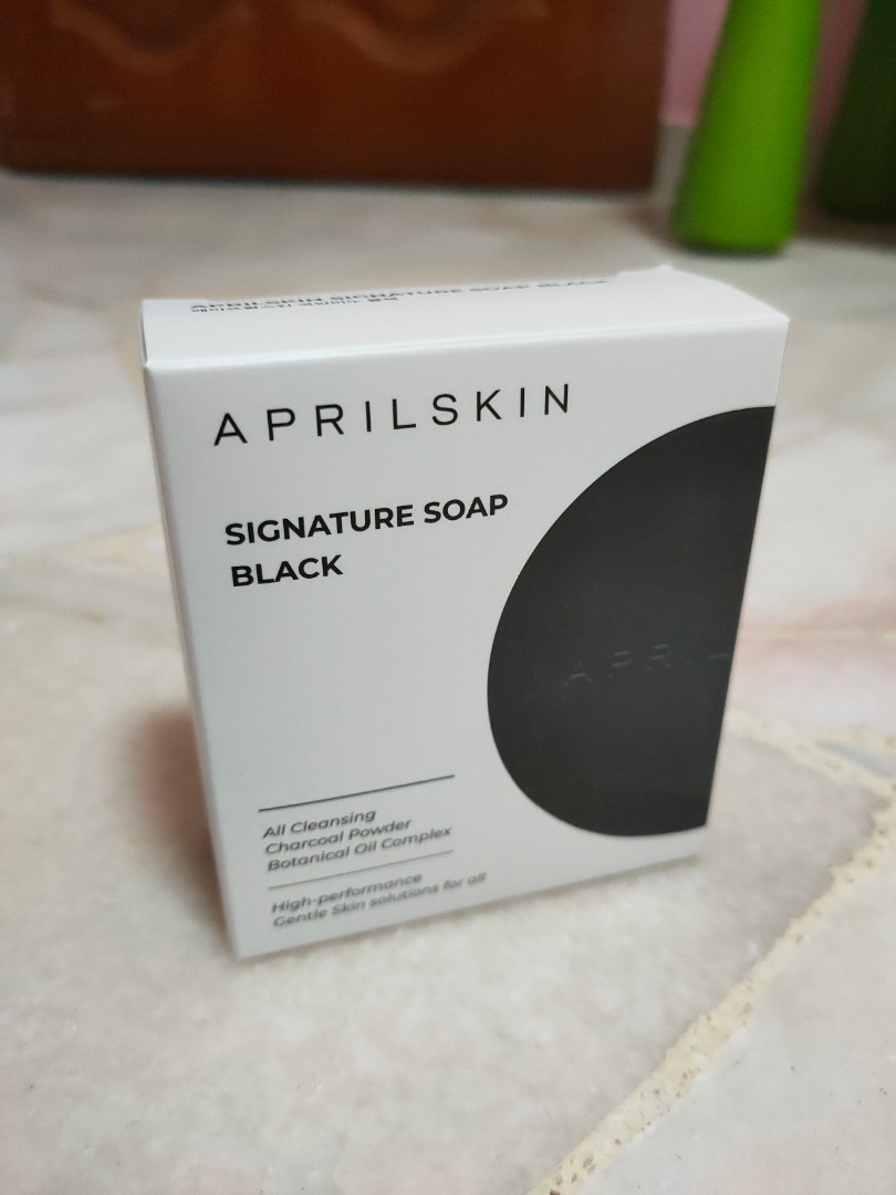 Aprilskin Signature Soap - Black, Beauty & Personal Care, Face, Face ...
